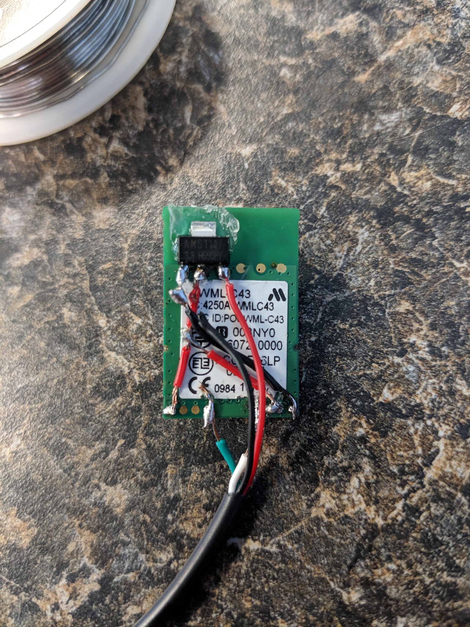 How to wire a Wii's Bluetooth Module to a PC USB Port